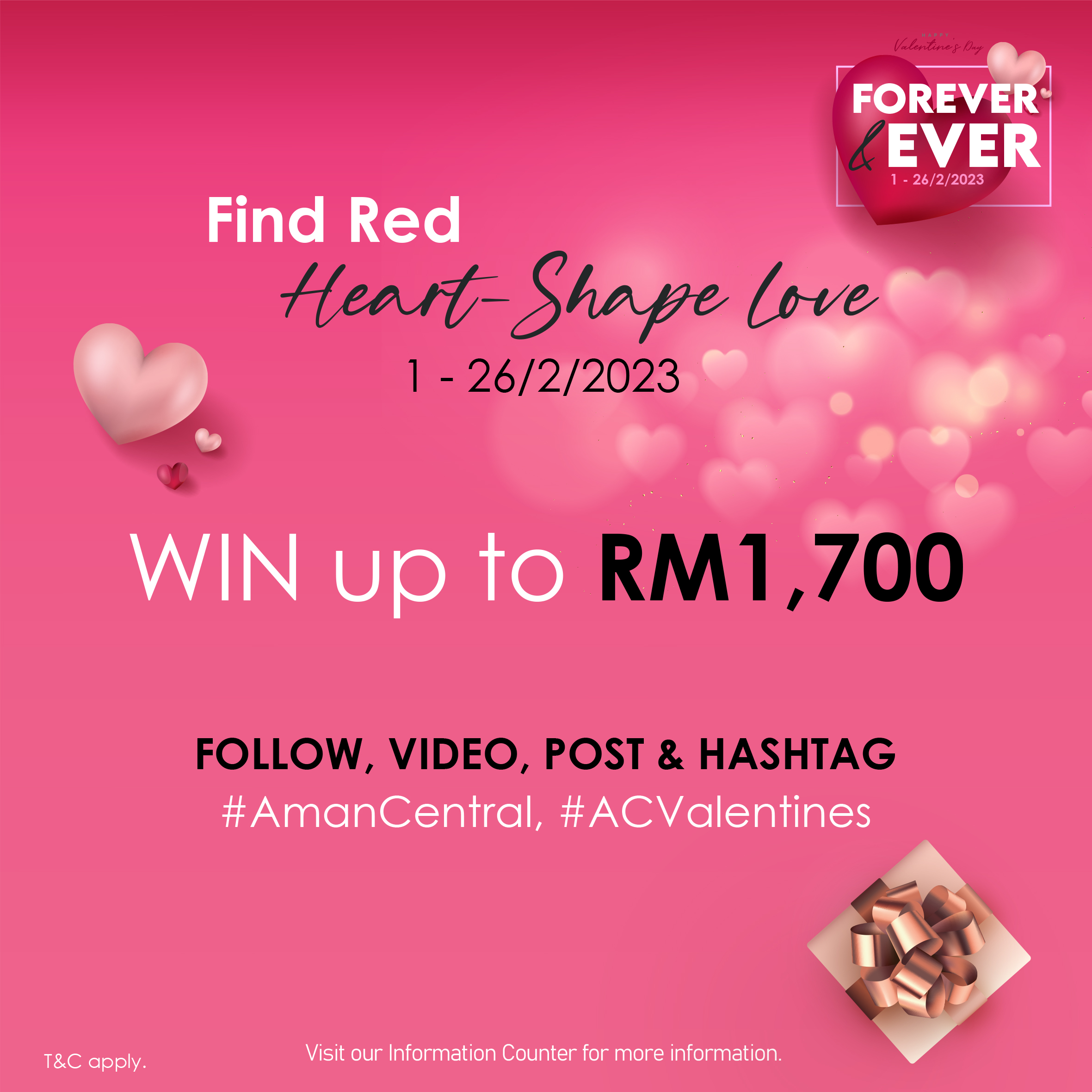 Find Red Heart Shape Love - Contest | Aman Central