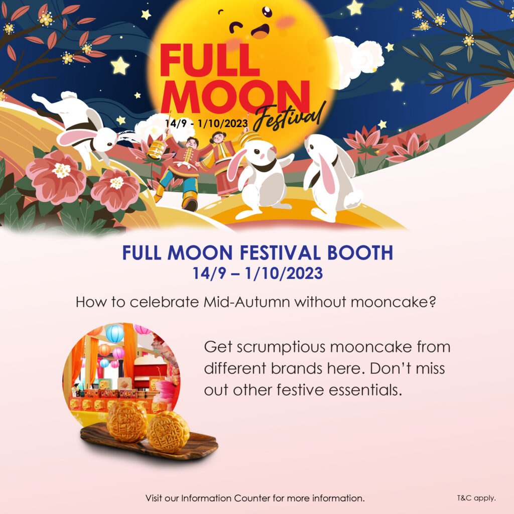 Full Moon Festival Booth | Aman Central