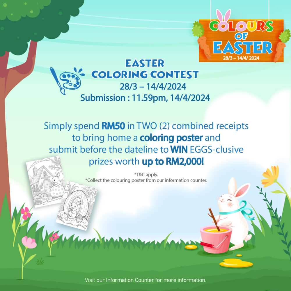 Easter Colouring Contest | Aman Central
